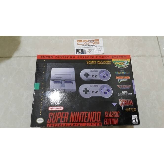 Jual Super Nintendo Classic Edition / Snes Mini | Shopee Indonesia