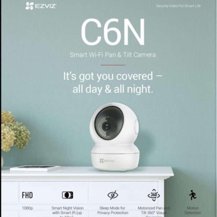 Jual Ezviz C6N 2Mp - Smart Wi-Fi Pan & Tilt Camera Cctv | Shopee Indonesia