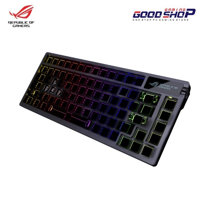 Jual Asus Rog Azoth 75% Tri-Mode Connection - Gaming Keyboard | Shopee ...
