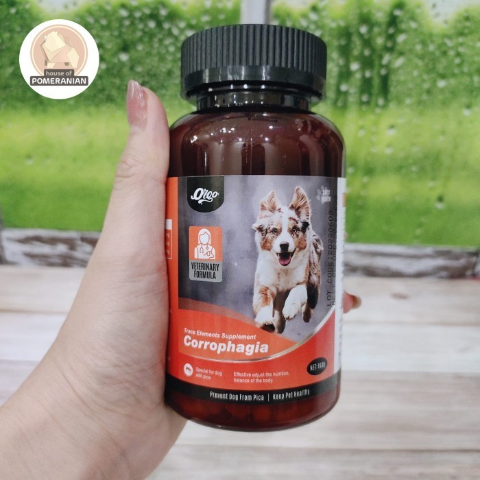 Jual orgo CORROPHAGIA vitamin anjing makan poop supplement trace ...