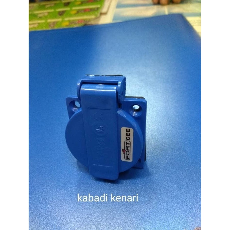 Jual READY INDUSTRIAL PANEL SOCKET KAKI 2 ARDE / stop kontak tutup ...