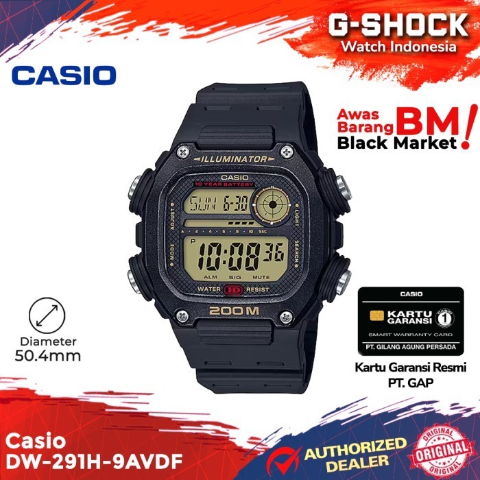 Jual Casio General Dw-291H-9Avdf Dw-291H Dw-291 Dw291H Dw 291H Termurah ...