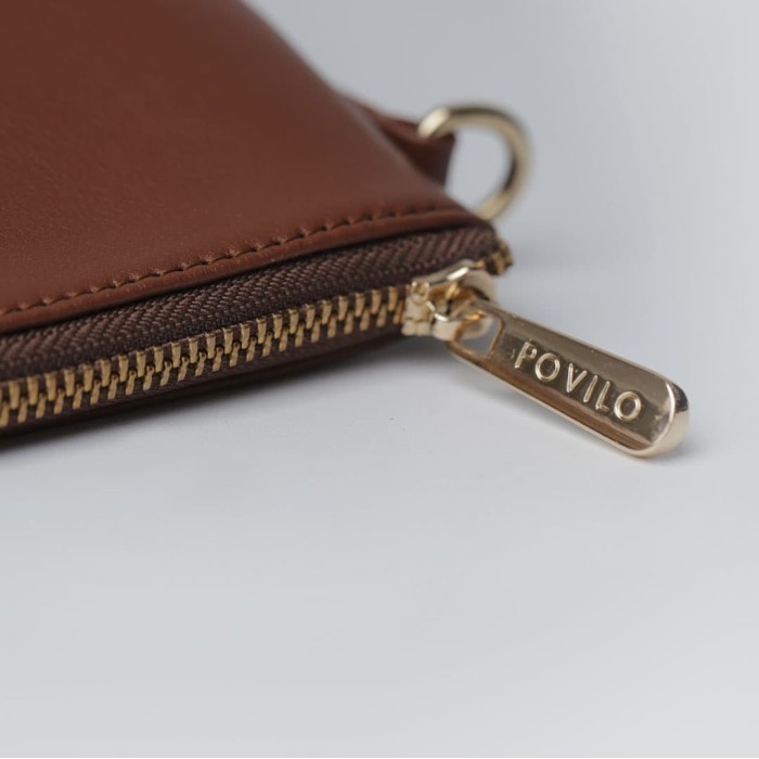 Jual Povilo Milan Sling Bag Brown | Shopee Indonesia
