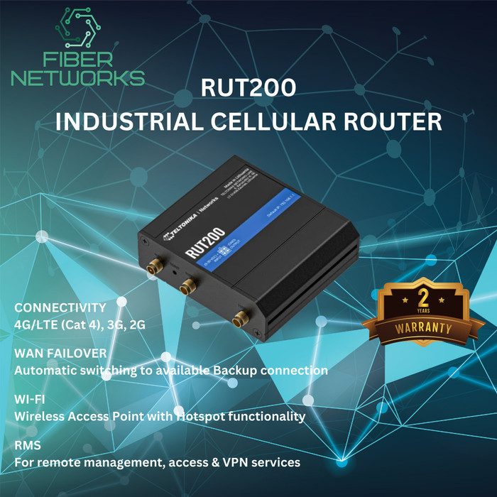 Jual Teltonika Rut200 4G Lte Wifi Router Wan Failover | Shopee Indonesia