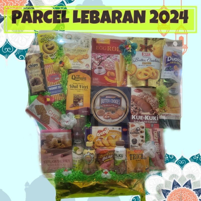 Jual Ready parcel lebaran full snack makanan bandung - parcel idul ...