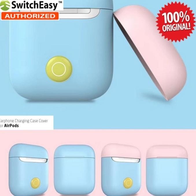 Jual Switcheasy Airpod Colors Apple Airpods Charging Case ( Blue Pink ...