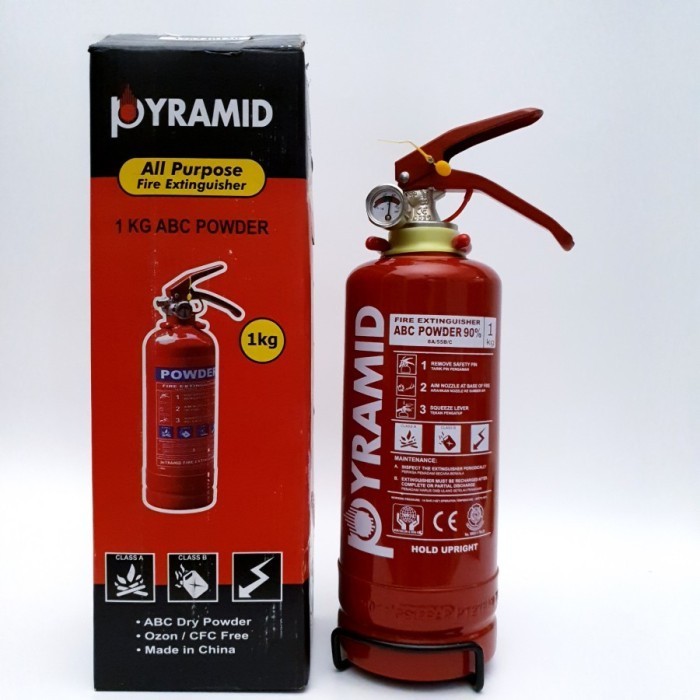 Jual +++++] Tabung Pemadam / Apar / Fire Extinguisher 1 Kg PYRAMID ...