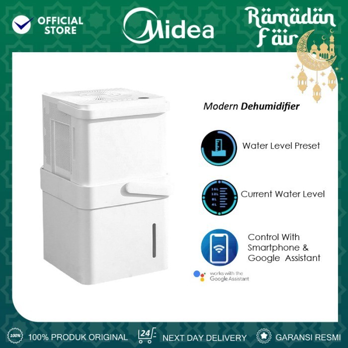Jual Midea Rubik'S Cube Dehumidifier Mddm-20Den7 | Shopee Indonesia