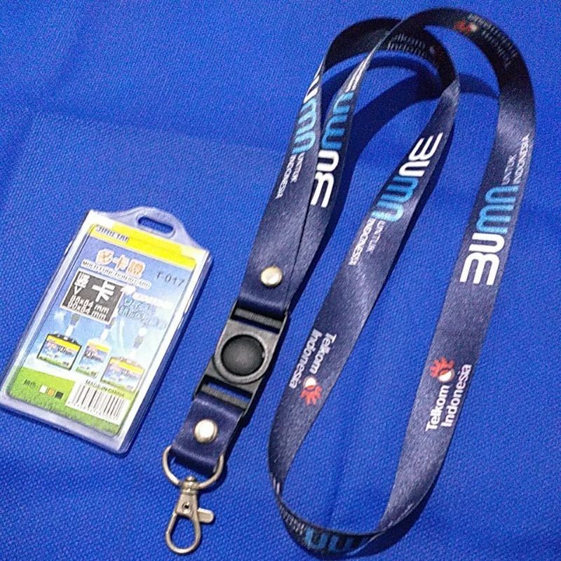 Jual LANYARD/TALI ID CARD TELKOM INDONESIA-READY STOCK | Shopee Indonesia