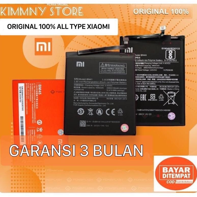 Jual "Diskon Unik" Batre Batrai Batu Battery Baterai Xiaomi Redmi Note 5 6 7 8 9 10 11 Pro / 4a ...