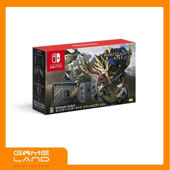 Jual Nintendo Switch Console Gen 2 V2 Monster Hunter Rise Special ...
