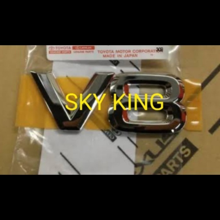 Jual Emblem Syml Siml Logo Pintu Belakang V8 V 8 Land Cruiser LC Cygnus | Shopee Indonesia