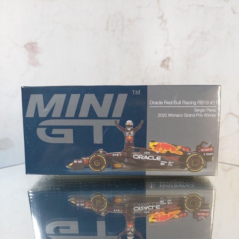 Jual Mini GT Oracle Red Bull Racing Sergio Perez 2022 Monaco | Shopee ...