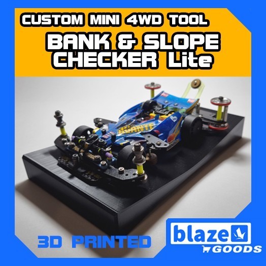 Jual Bank and Slope Checker Lite Tamiya Mini 4WD bahan 3D Print ...