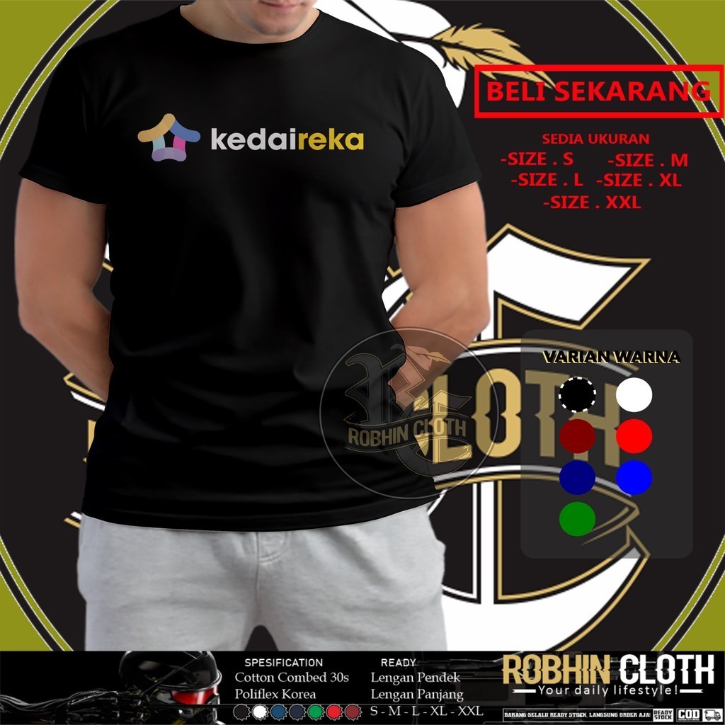 Jual Kaos Baju Kedaireka Logo Kaos Distro | Shopee Indonesia