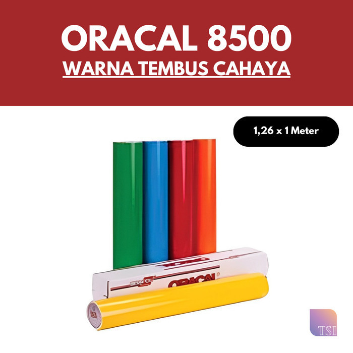 Jual STIKER ORACAL 8500 TRANSLUCENT 1 METER | Shopee Indonesia