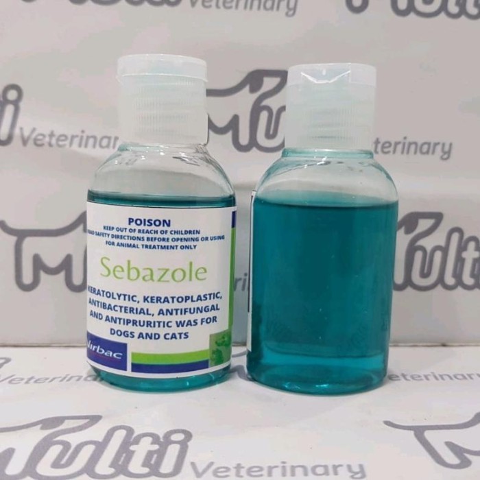 Jual SEBAZOLE 25 ml Virbac - Shampoo Anjing Kucing Anti Jamur Anti ...