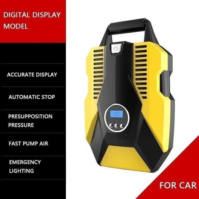 Jual Kompressor Pompa Ban Mobil Motor - Model Koper dengan LCD | Shopee ...