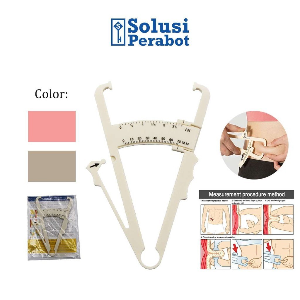 Jual Body Fat Caliper SP / Pengukur Lemak Tubuh / Skinfold Measurement ...