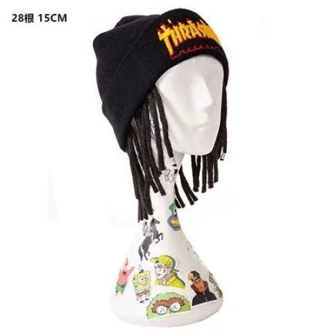 Jual Hip Hop Dreadlocks Hat Hip Hop Creative Trendy Brand Rap | Shopee ...