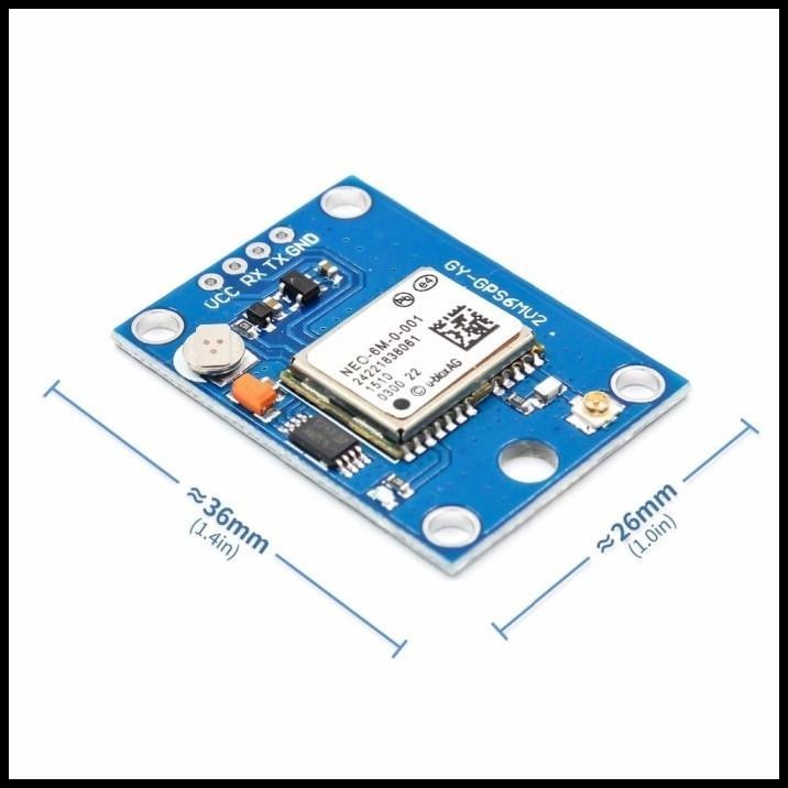 Jual DISKON GPS MODULE UBLOX NEO 6MV2 U-BLOX NEO-6M FOR ARDUINO ...