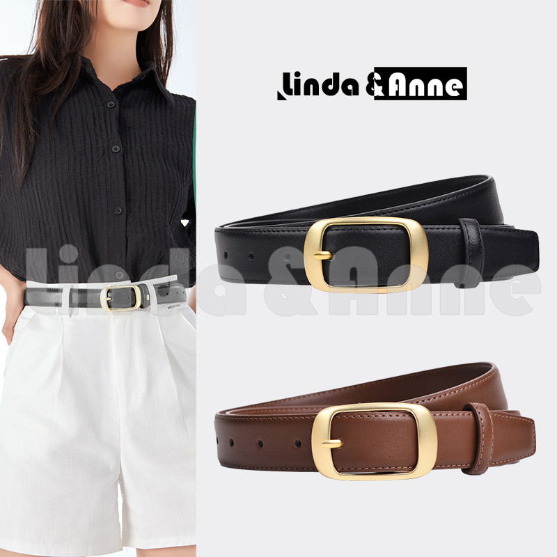 Jual Belt Ikat Pinggang Wanita Casual Polos Simple Tebal Bahan Pu ...