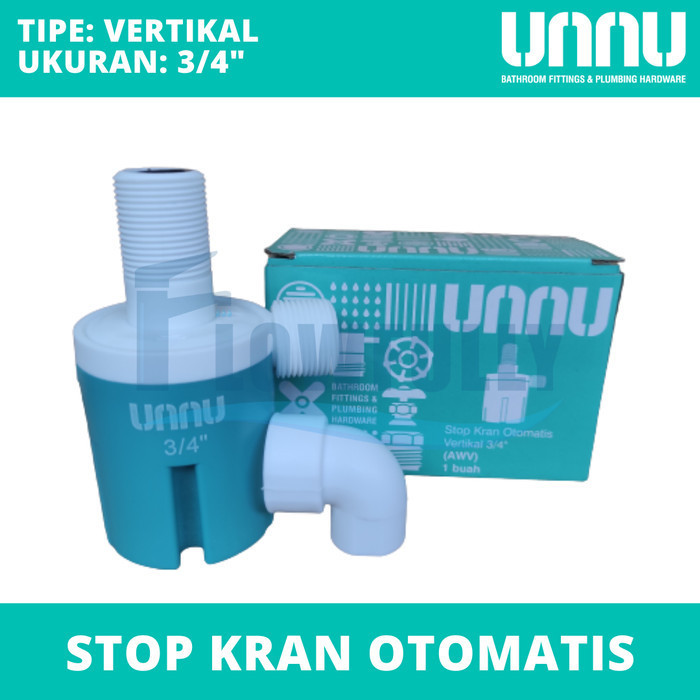 Jual STOP KRAN OTOMATIS VERTIKAL 3/4 INCH UNNU KERAN AIR PELAMPUNG AWV ...