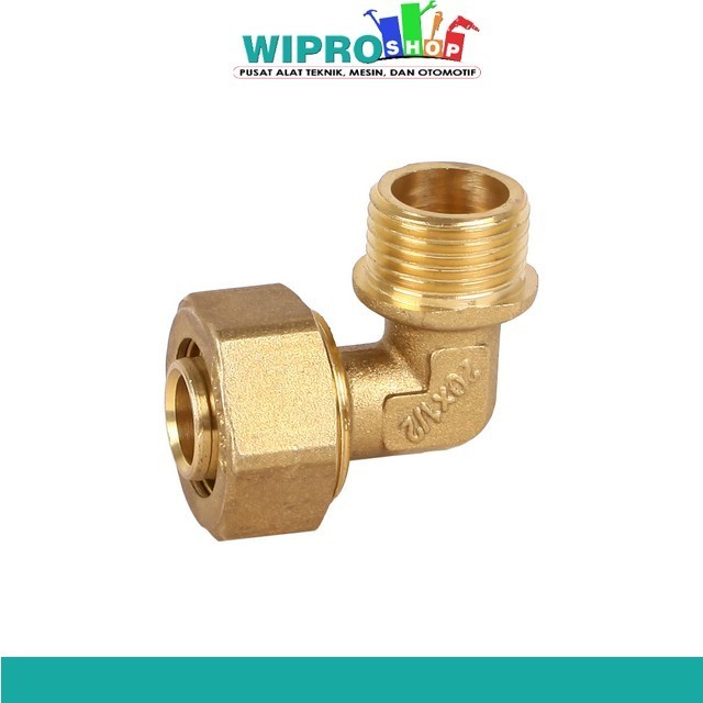 Jual Wipro SP. S/Selang A.Panas Elbow-1620-Drat L 1/2 Elbow-2025-Drat L ...