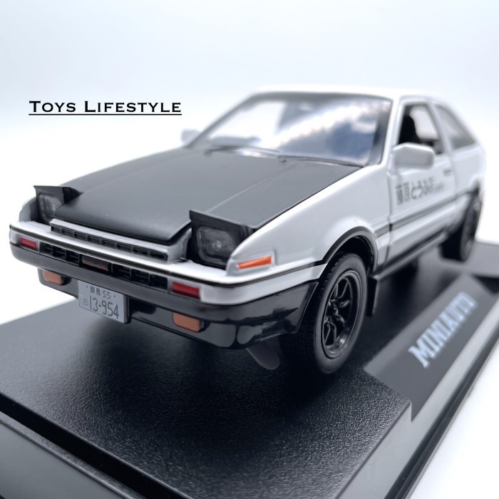Jual Mobil Miniauto Diecast - Toyota Trueno Ae86 Initial D Skala 1:32 ...