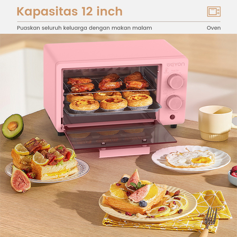Jual Weyon Oven Listrik Penggunaan Multifungsi Low Tt 12L-600W Oven ...