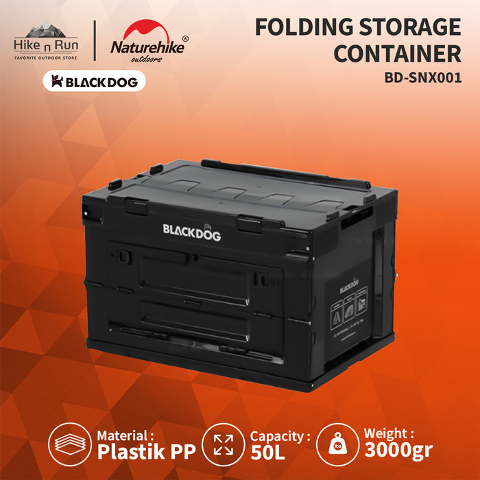 Jual Box Lipat Blackdog 50L BD-SNX001 Folding Storage Container ...