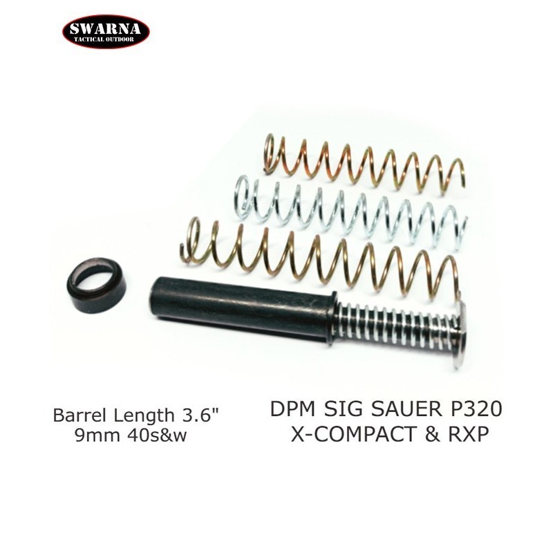Jual Recoil Spring Sig Sauer P320 X- DPM - Compact 3.6 Barrel | Shopee ...