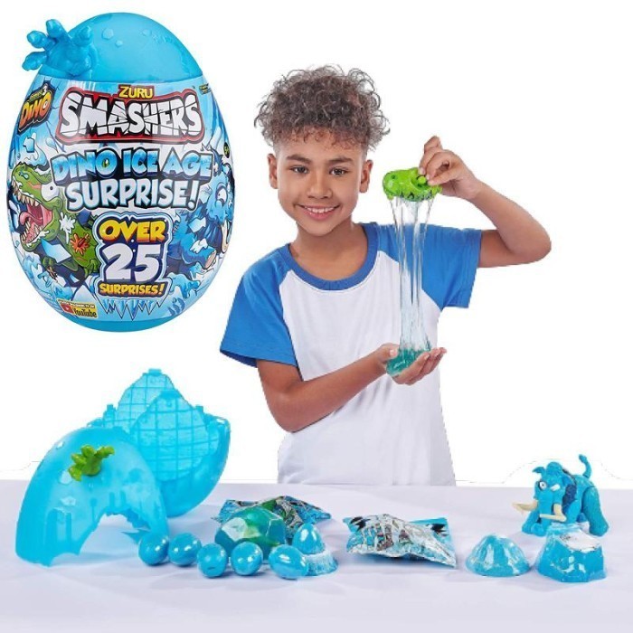 Jual Rya Viral Zuru Smashers Dino Ice Age Egg 25 Surprise Jumbo H ...