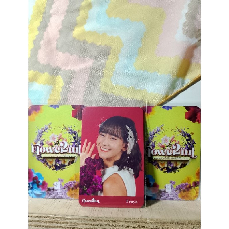 Jual Photocard Jkt48 FREYA FLOWERFULL Official Original 100%! | Shopee ...