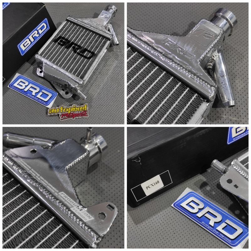 Jual Radiator BRD Almunium PCX 160 Radiator Almu BRD Original Thailand ...