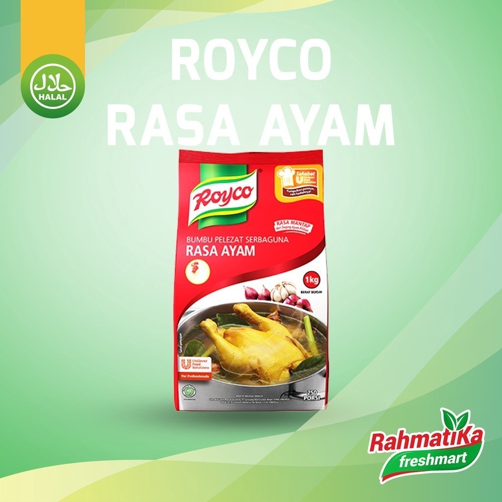 Jual Royco Bumbu Penyedap Rasa Ayam 1 Kg | Shopee Indonesia
