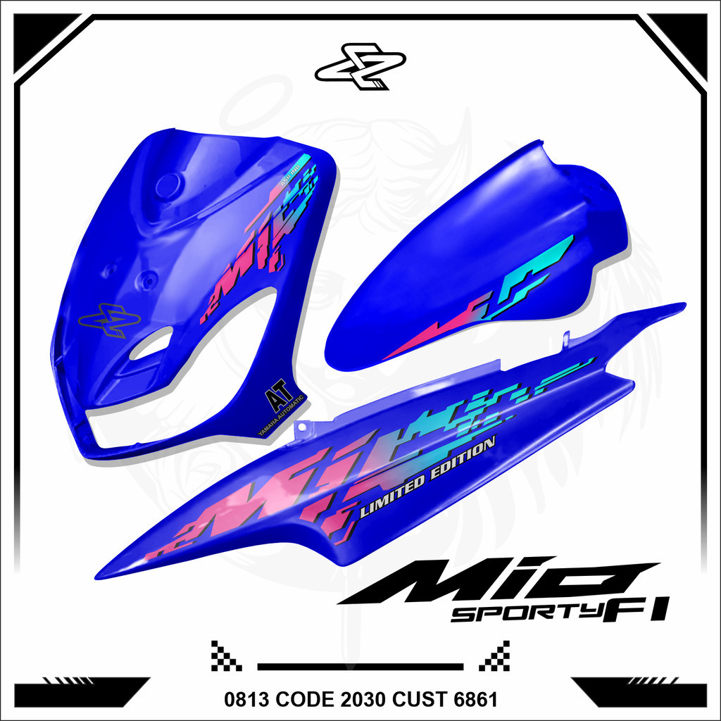 Jual Striping Variasi Motor Mio Sporty Mio Smile Motif 19 thailand ...