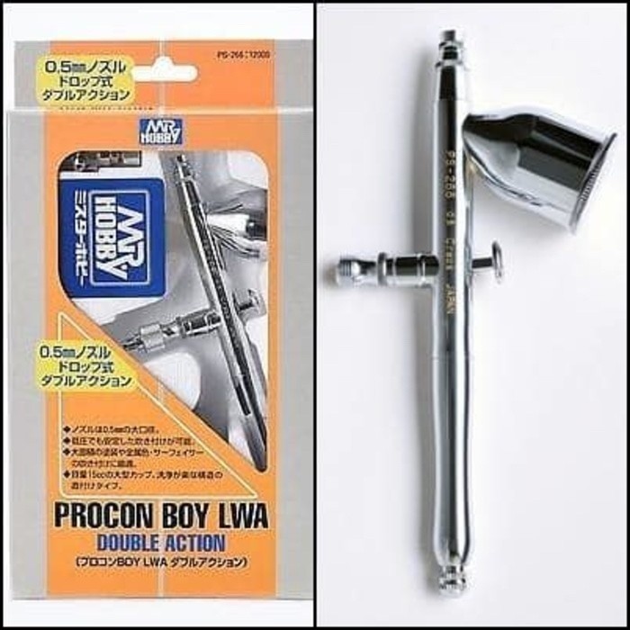 Jual Mr .Procon Boy LWA Double Action 0.5mm - Airbrush Mr Hobby PS266 | Shopee Indonesia