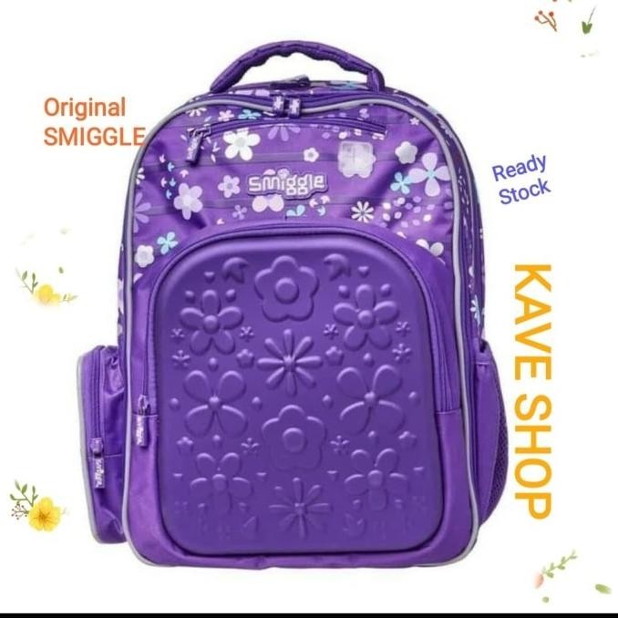 Jual Smiggle Ultra Purple Hardtop Backpack - Original SMIGGLE | Shopee ...