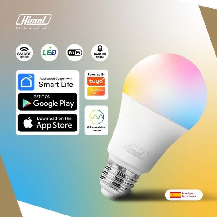 Jual Lampu Smart LED WIFI - Smart Lamp / la Lampu Pintar / hlam 9 Watt ...