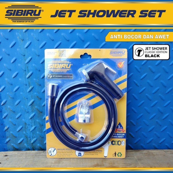 Jual Jet Shower Set Bidet Cebok Semp Toilet Closet Wc - Hitam | Shopee ...