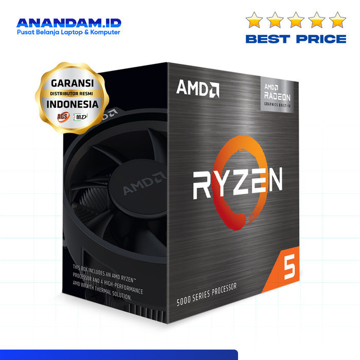 Jual AMD Ryzen 5 5500GT 3.6Ghz Up To 4.4Ghz Cache 16MB 65W AM4 [Box ...