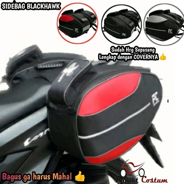 Jual Tas Bagasi Motor Samping Sidebag Sidebox Box Samping Blackhawk ...