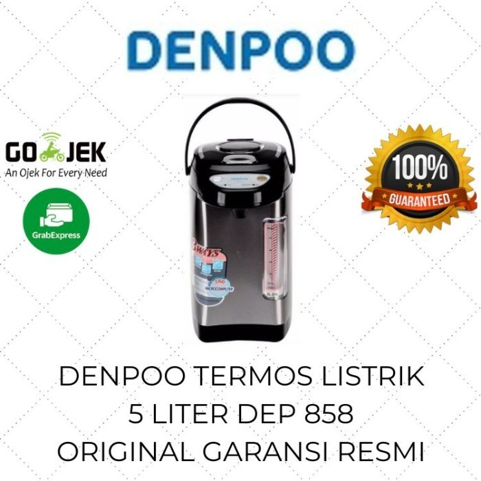 Jual Denpoo Termos Air Panas Listrik Dep858 5Liter Elektrik Kettle ...