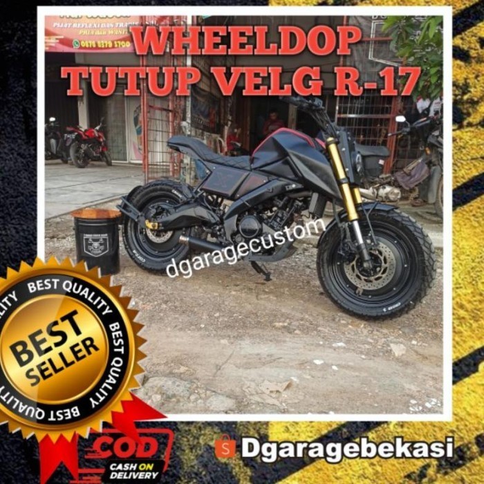 Jual WHEELDOP ATAU TUTUP VELG MOTOR RING 17 COCOK UNTUK MOTOR CUSTOM ...