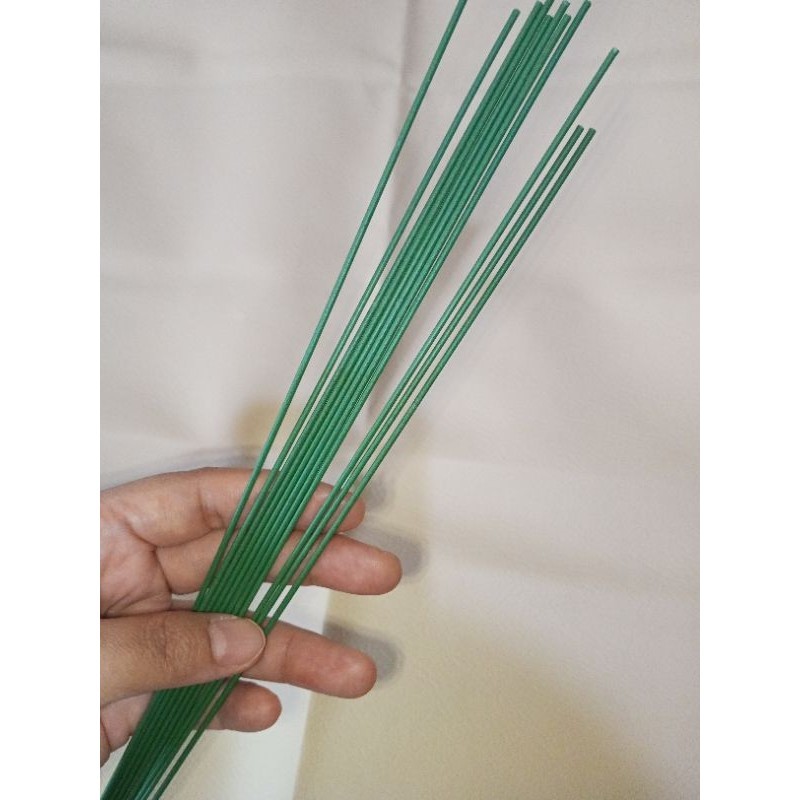 Jual Kawat bunga no.16 / kawat flower / tangkai bunga / Pcs | Shopee ...