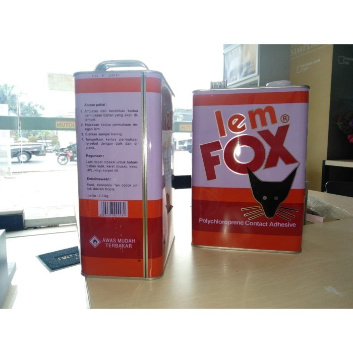 Jual LEM FOX 2.5 KG | Shopee Indonesia