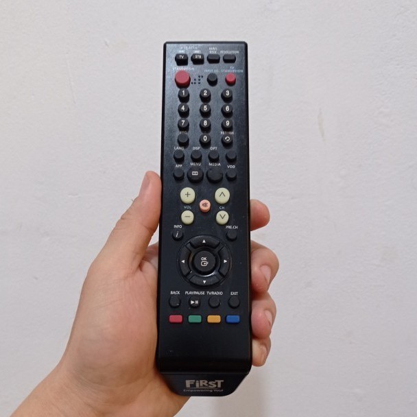 Jual Remot Remote Dekoder Original First Media (i) | Shopee Indonesia