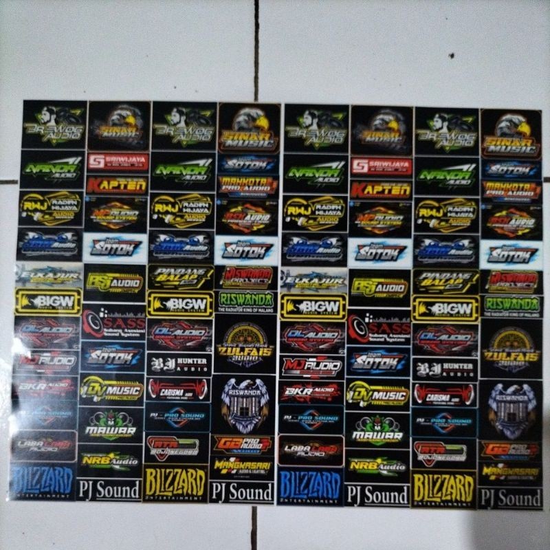 Jual STIKER AUDIO | STIKER SOUND SYSTEM | STIKER SOUND | STIKER PACK ...