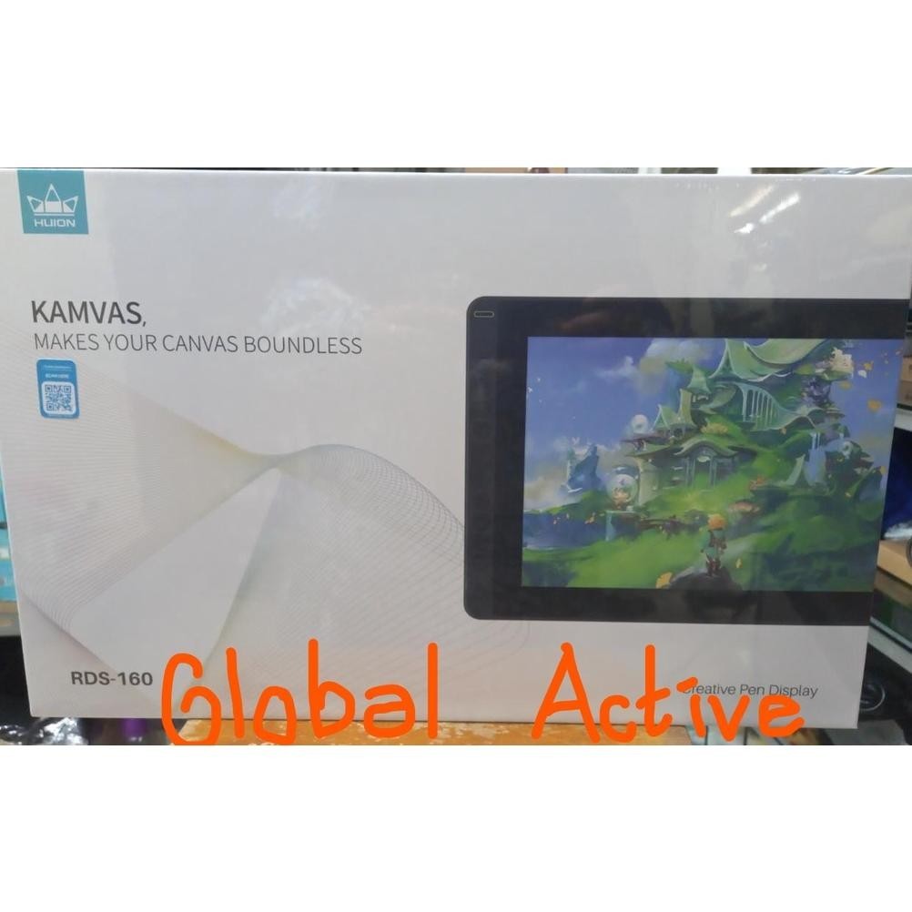 Jual Huion Kamvas Rds-160 Pen Display Drawing Tablet | Shopee Indonesia